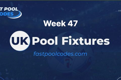 Week 48 Pool Fixtures: UK pool fixtures – 3rd June 2023: 2022/2023 ...