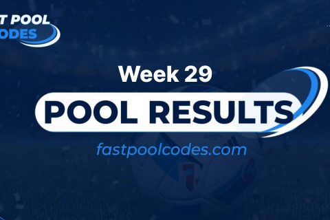 Week 28 UK Pool results: Pool results for the week – 11th January, 2025 ...
